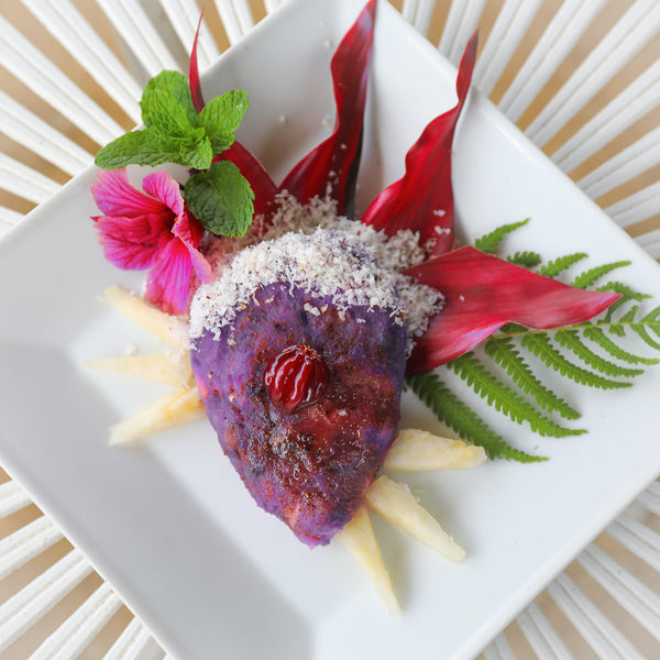 Purple Okinawa Sweet Potato Pie - Kauai Farmacy