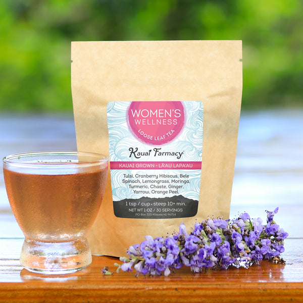 Women's Wellness herbal tea for PMS, cramps, bloating, menopause ...