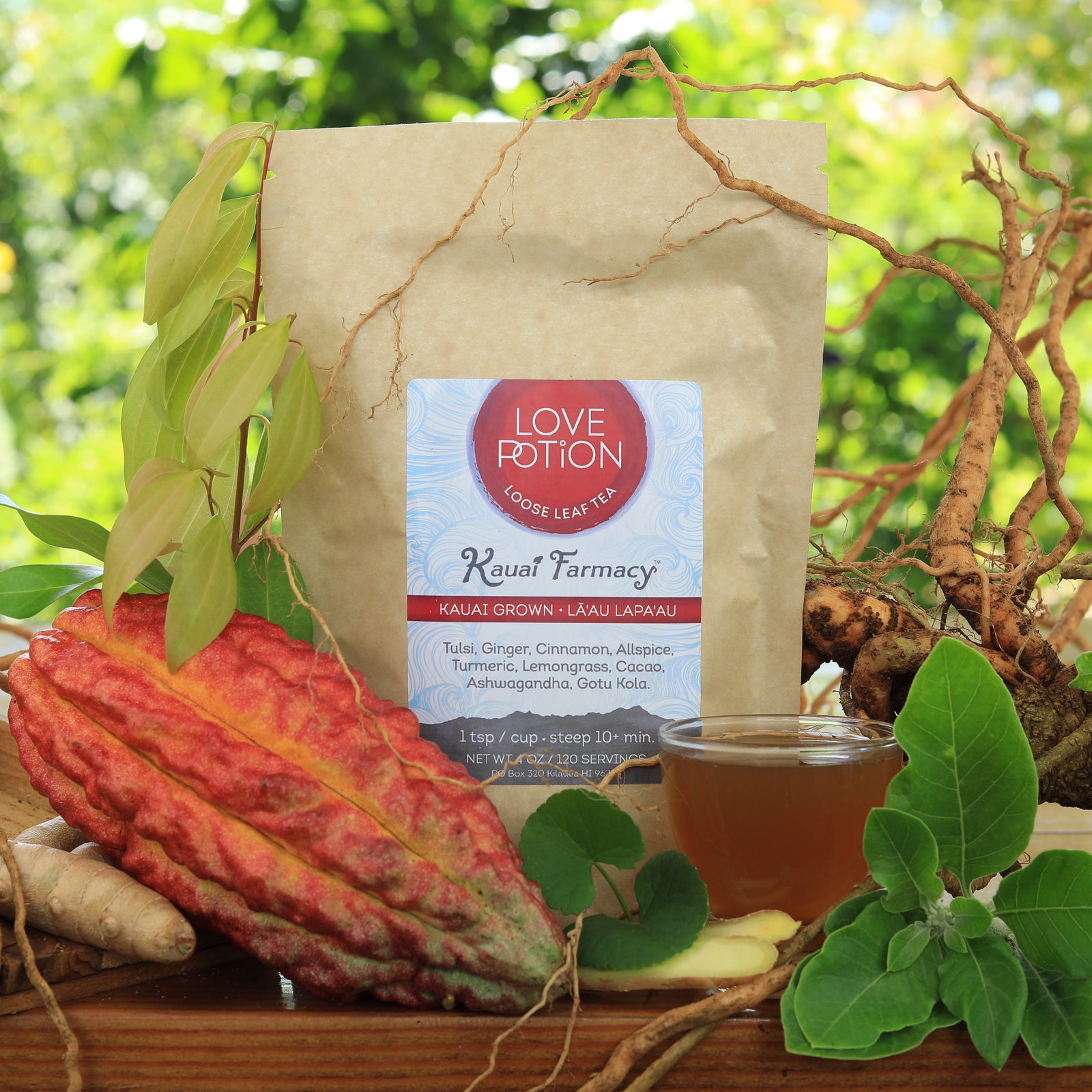 Kauai Farmacy. Growing Fine Herbal Teas, Powders, Salves, Spices