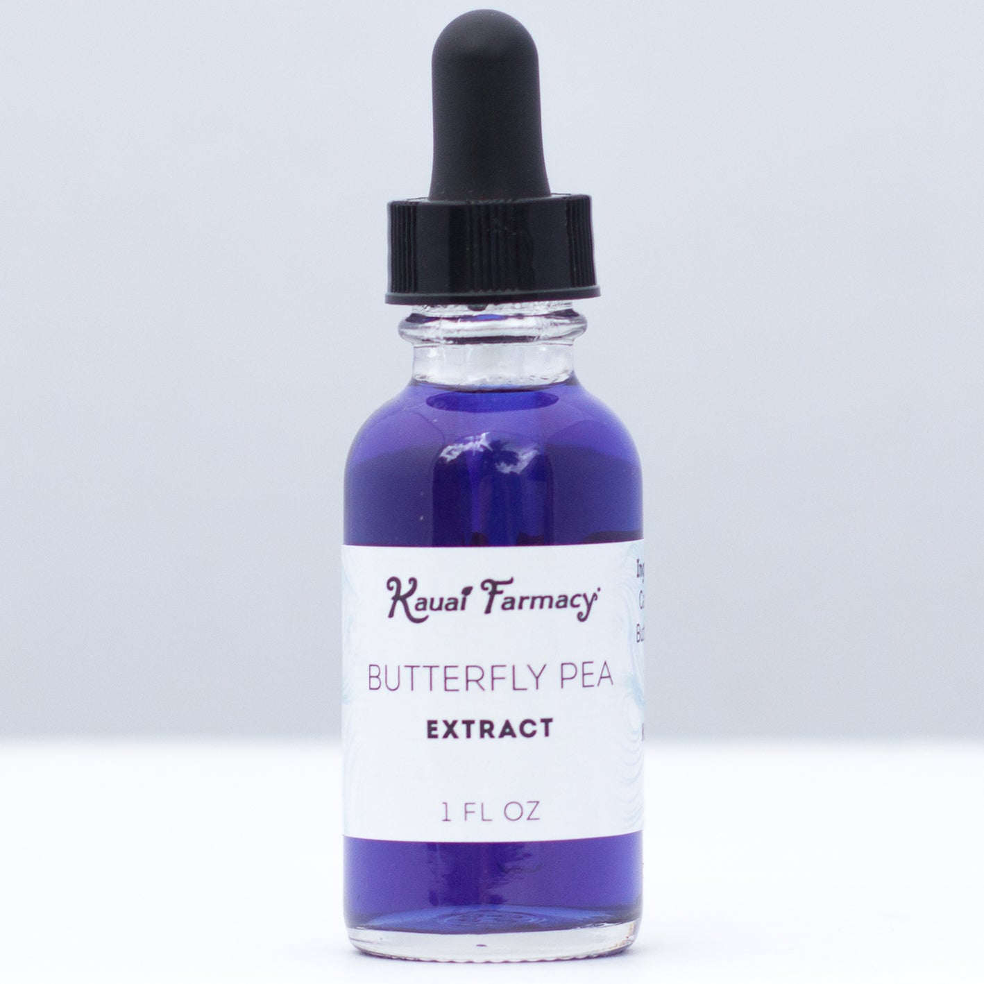 Butterfly Pea Tincture - Organic alcohol extract - Kauai Farmacy