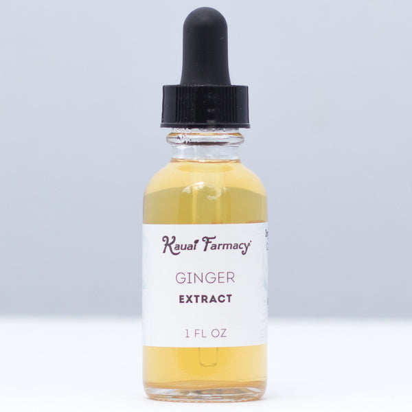 Ginger Tincture - Organic alcohol extract - Kauai Farmacy