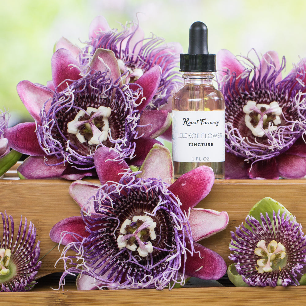 Lilikoi Tincture - Organic alcohol extract - Kauai Farmacy
